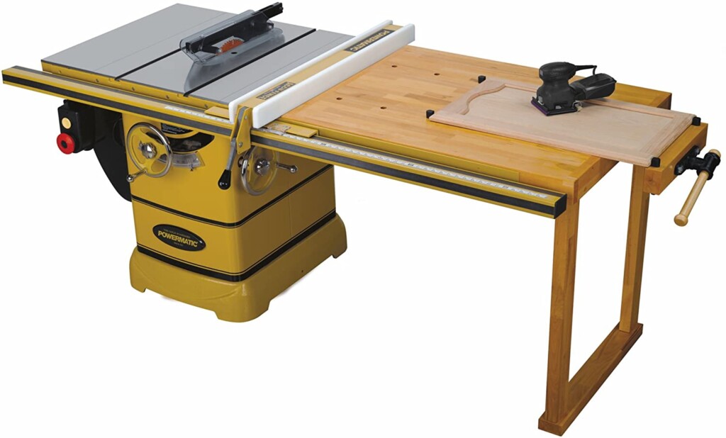 Powermatic 1792018K Model PM2000 10-Inch 5 HP 3-Phase Table Saw with 50 ...