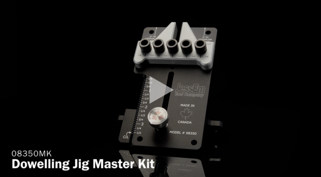 Jessem Model 08350 3/8″ Dowelling Jig with Main Body & Mounting Angle – CT Power Tools