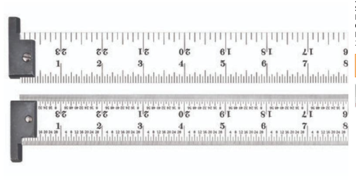 Starrett CH604R-24 Spring Tempered Steel Ruler – CT Power Tools