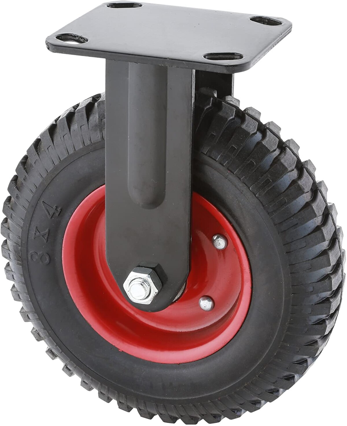 Steelex D2579 Fixed Heavy Duty Industrial Wheel, 8-Inch, black – CT Power Tools